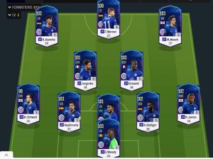 Đội hình Chelsea FO4 - Xây dựng team color Chelsea đẹp nhất